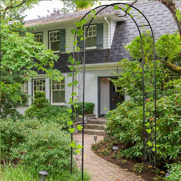 Metal Arch Garden Climbing Frame